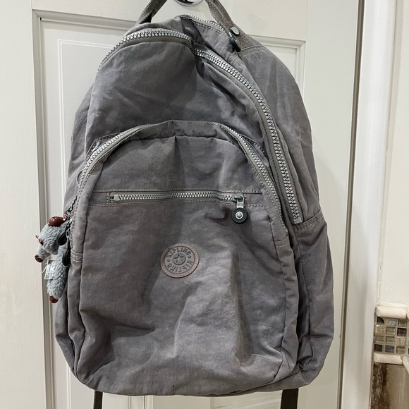 Kipling | Bags | Kipling Grey Laptop Bakcpack | Poshmark